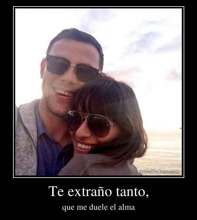 Te Extraño Tanto