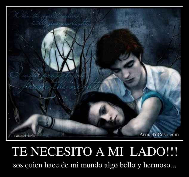 Imagenes te necesito a mi lado - Imagui