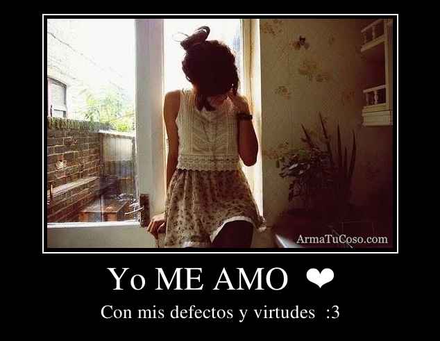 Yo ME AMO