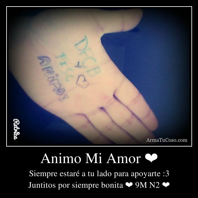 Animo Mi Amor