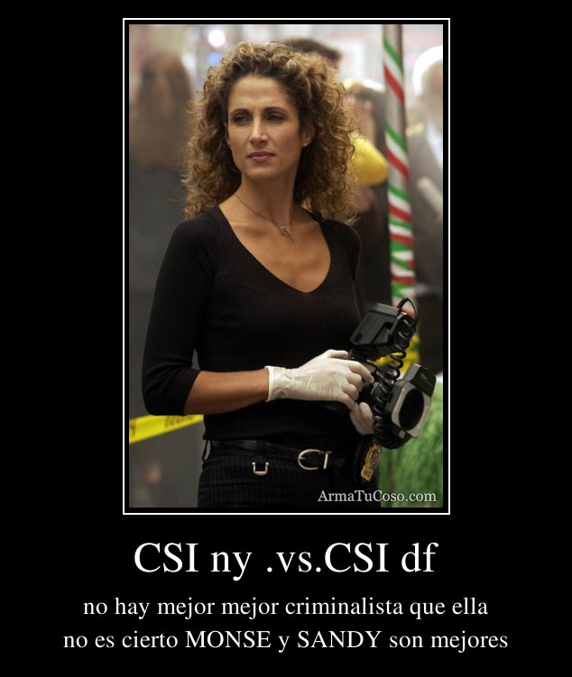 CSI ny .vs.CSI df