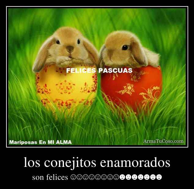 los conejitos enamorados