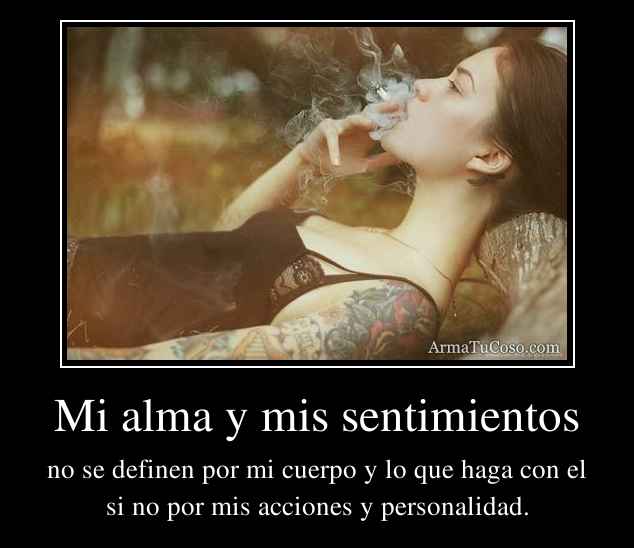 Mi alma y mis sentimientos