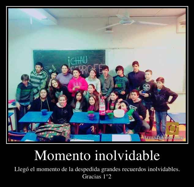 Momento inolvidable