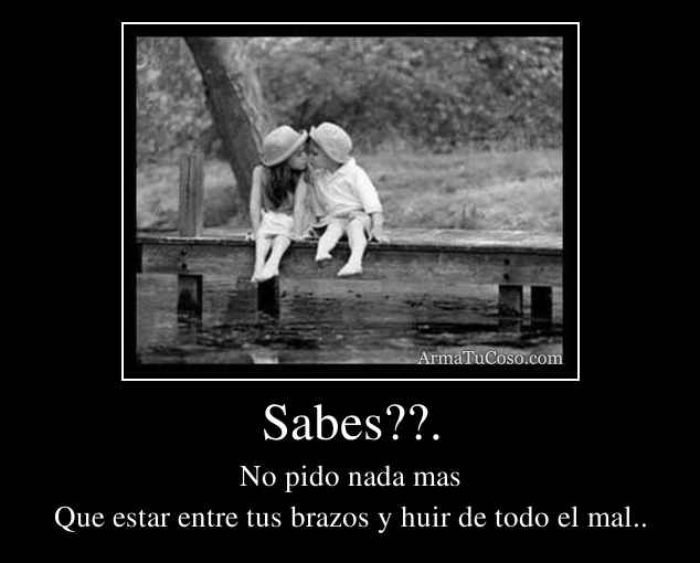 Sabes??.