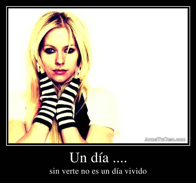 Un día ....